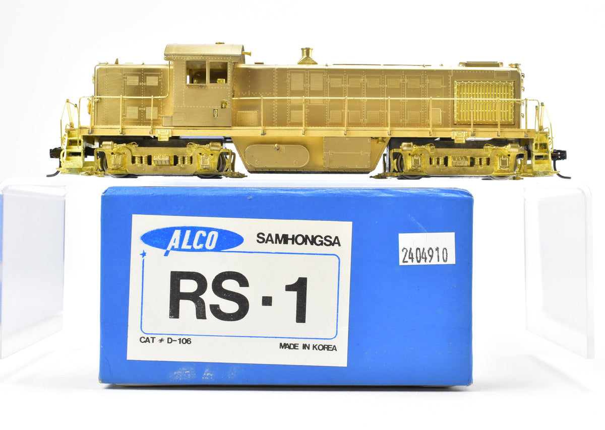HO Brass Alco Models Various Roads ALCO RS-1 Road Switcher – ReSourced ...