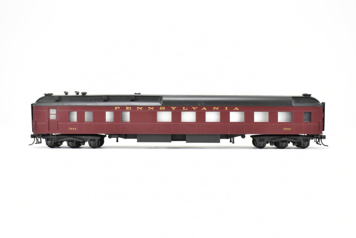 HO Brass Lambert PRR - Pennsylvania Railroad Heavyweight Dining Car Cu ...