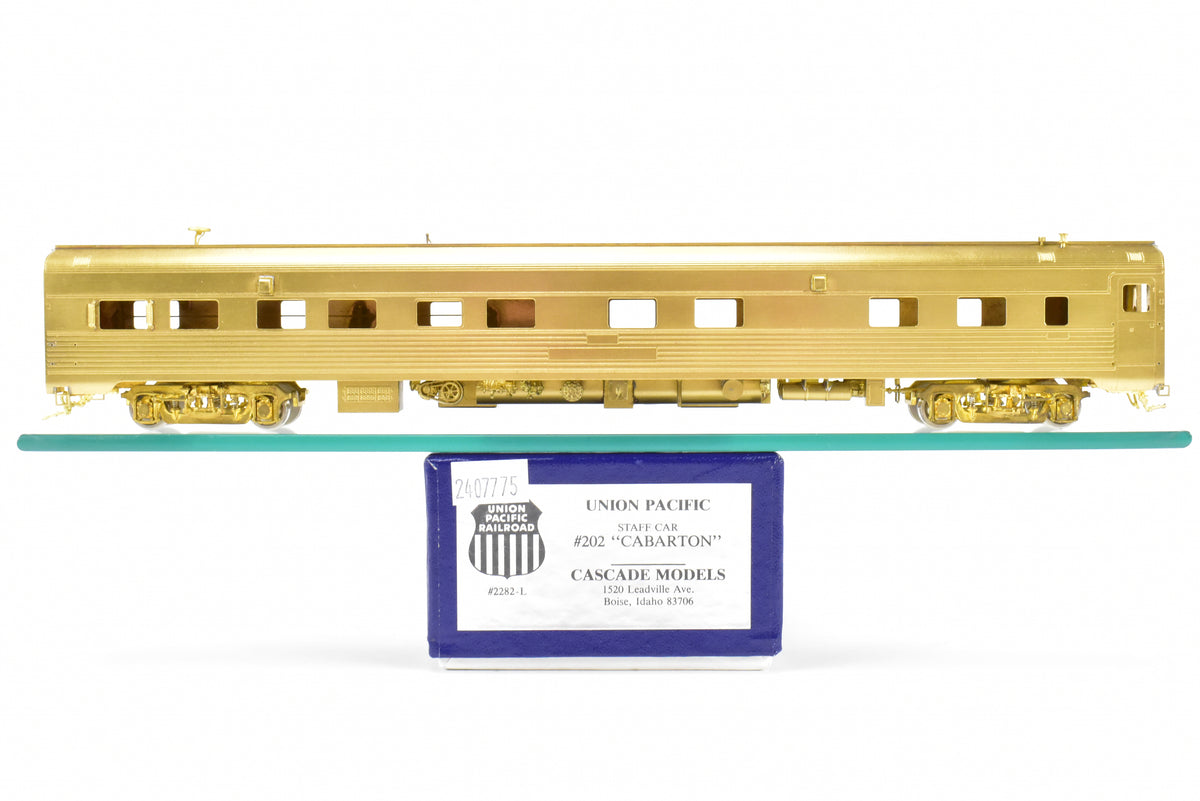HO Brass Cascade Models UP - Union Pacific Budd 10 RMT-6DBR "Cabarton ...