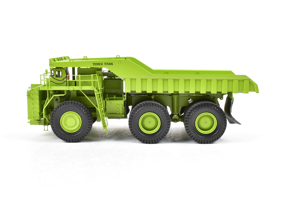 HO Brass CON EMD Models Terex Titan 33-19 Hauler FP Green HARD TO FIND ...