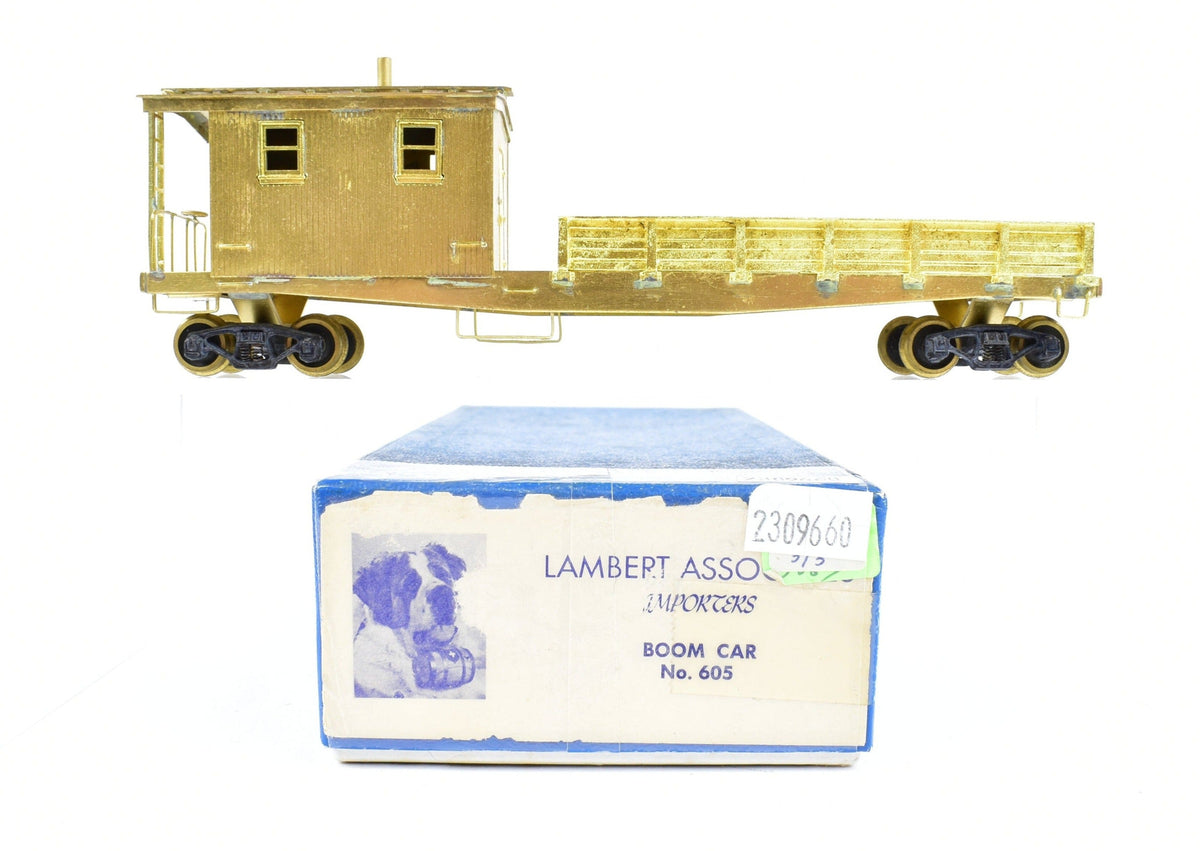HO Brass Lambert Various Roads MOW - Maintenance of Way Boom Car ...