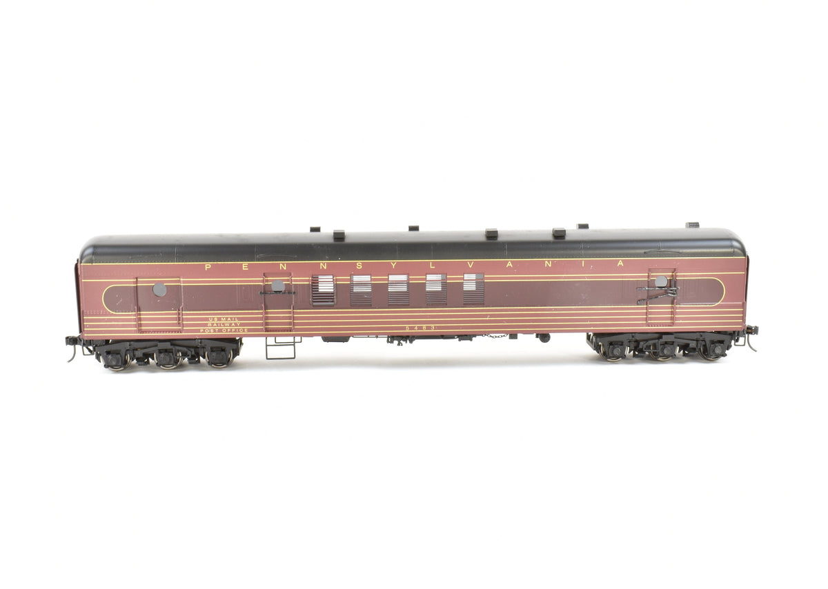 O Brass Sunset Models PRR - Pennsylvania Railroad BM70M Baggage RPO FP ...
