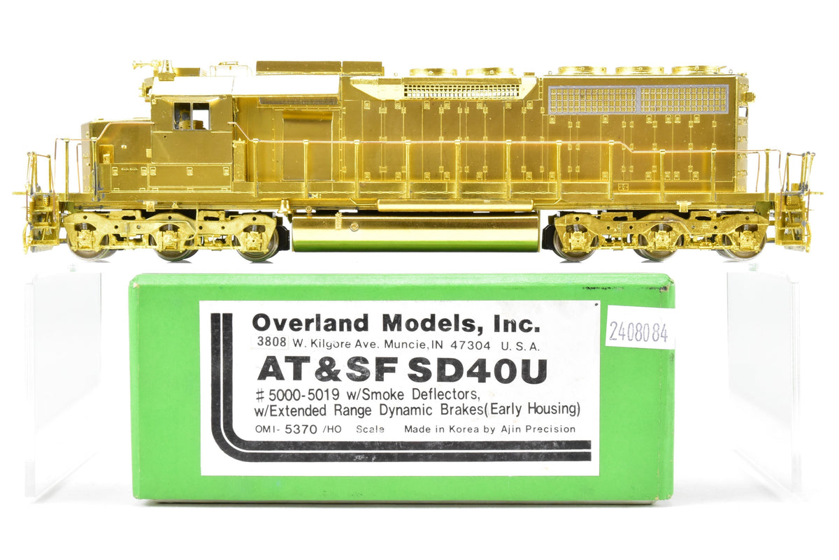 HO Brass OMI - Overland Models Inc. ATSF - Santa Fe EMD SD40U #5000-50 ...