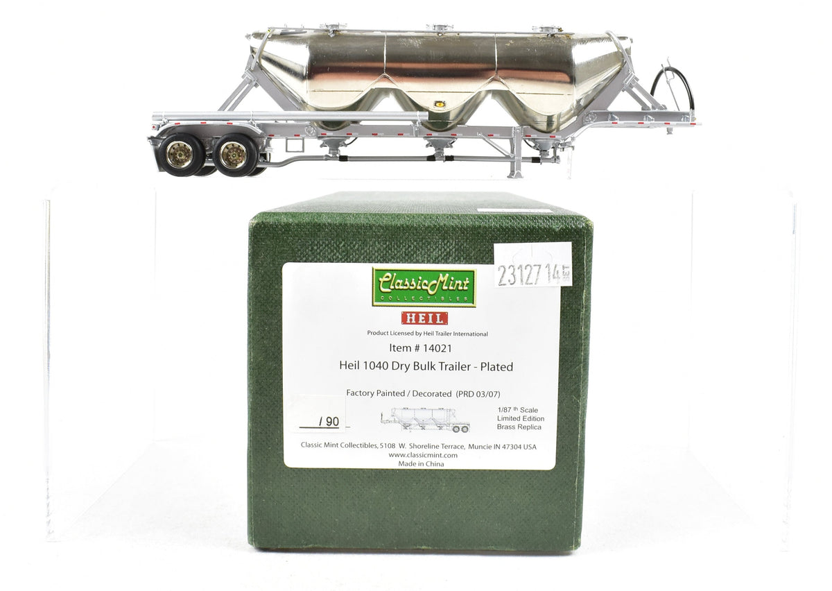HO Brass CON CMC - Classic Mint Collectibles Heil Dry Bulk Dry Haul Tr ...