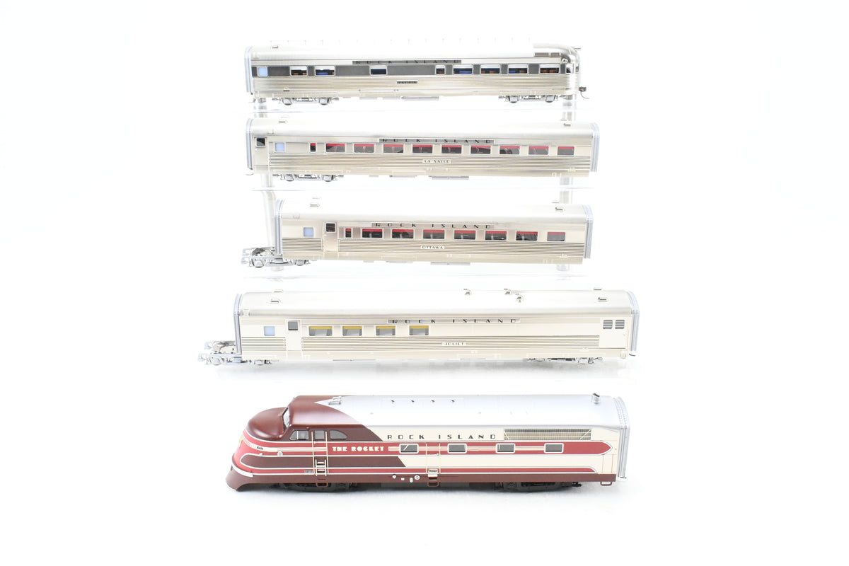 HO Brass Railway Classics CRI&P – Rock Island 1937 Peoria Rocket Set E ...