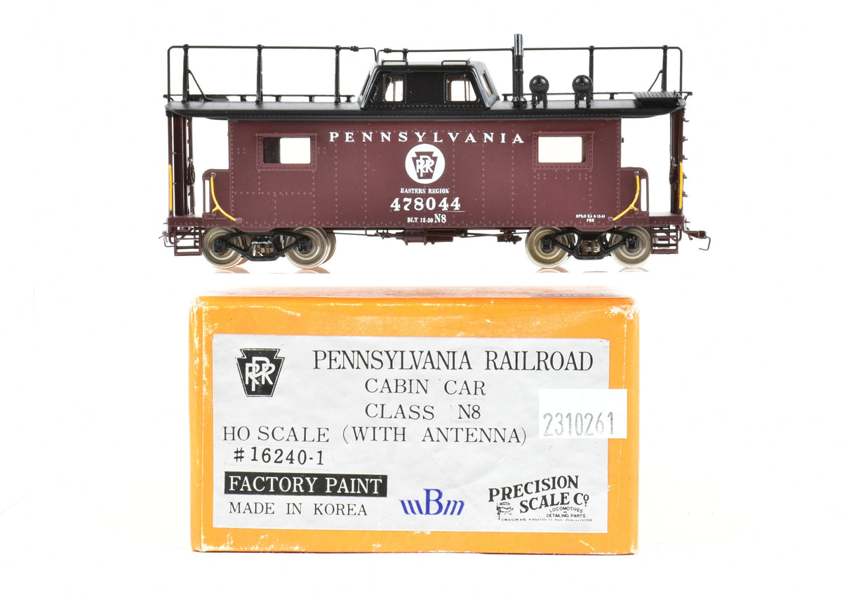 HO Brass PSC - Precision Scale Co. PRR - Pennsylvania Railroad Class N ...