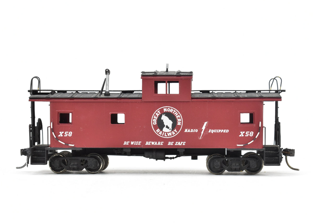 HO Brass CON Oriental Limited GN - Great Northern Caboose X41-95 C/P ...