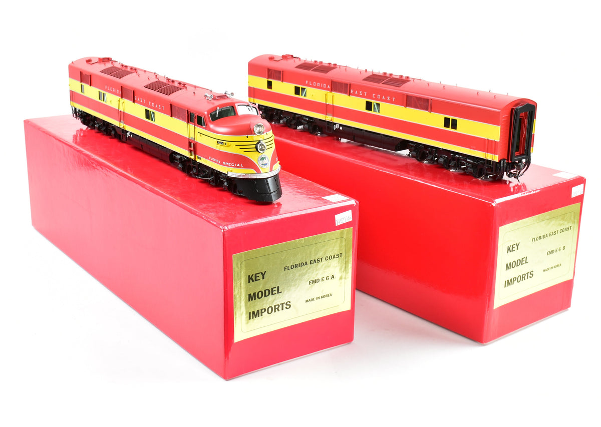 O Brass CON Key Model Imports FEC - Florida East Coast EMD E6A/B Set F ...