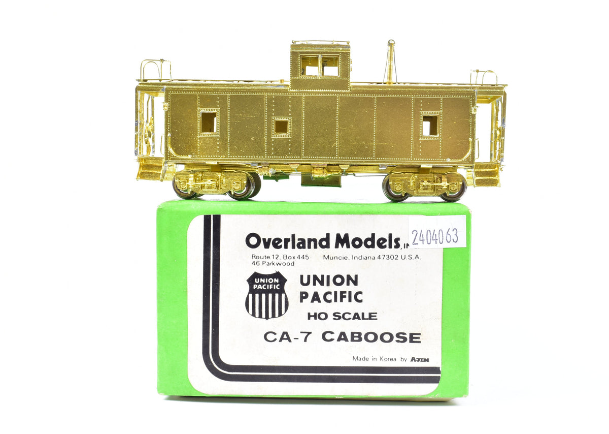 HO Brass OMI - Overland Models, Inc. UP - Union Pacific CA-7 Caboose ...