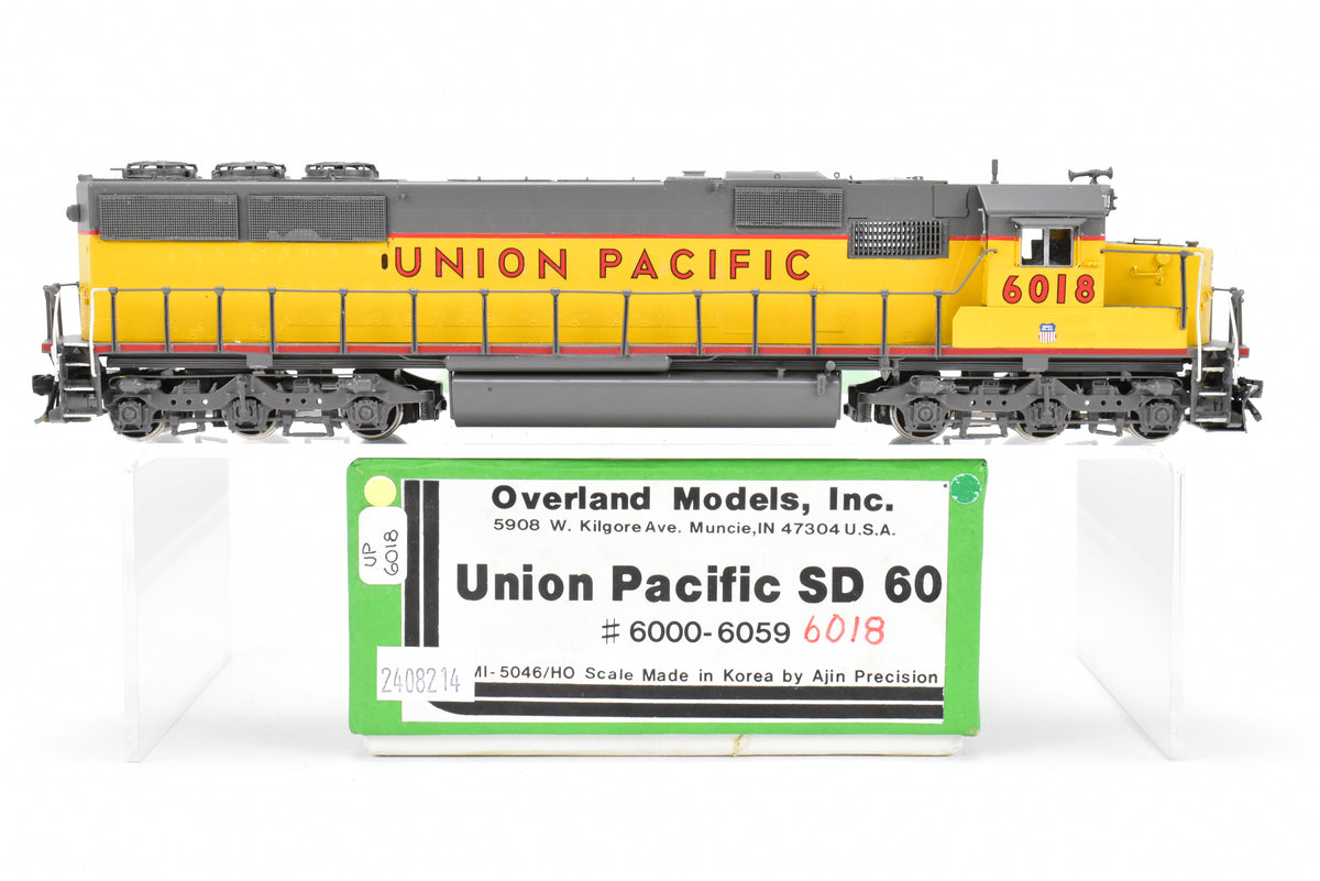 HO Brass OMI - Overland Models, Inc. UP - Union Pacific EMD SD60 Custo ...