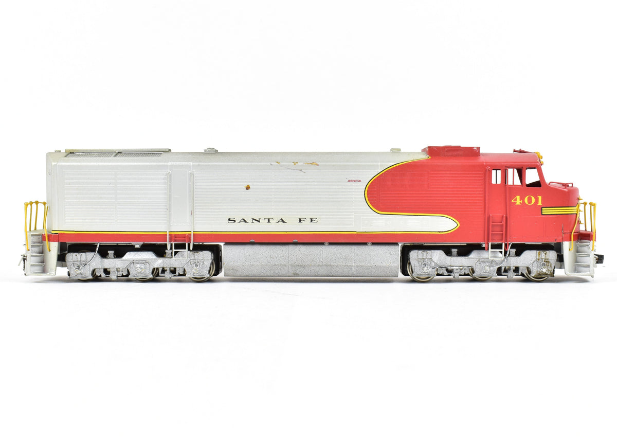HO Brass Hallmark Models ATSF - Santa Fe GE U30CG Cowl Passenger Diese ...