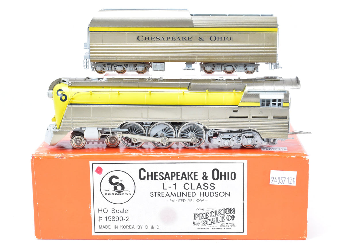 HO Brass CON PSC - Precision Scale Co. C&O - Chesapeake & Ohio Class L ...