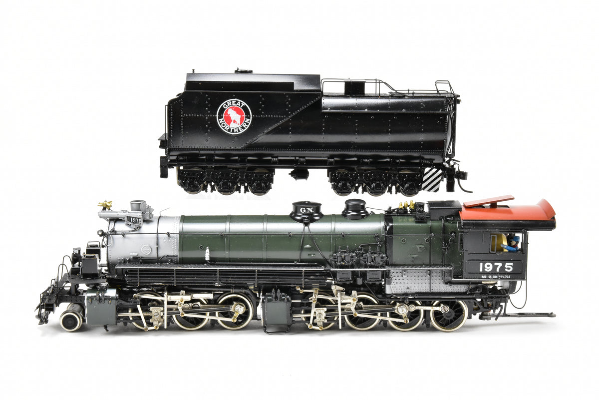 HO Brass PFM - Tenshodo GN - Great Northern 2-6-8-0 Class M-2 1964 Run ...