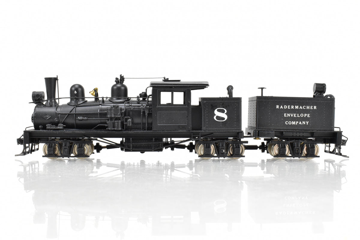 HO Brass PFM - United Various Roads 3-Truck Shay Class B Geared Locomo ...