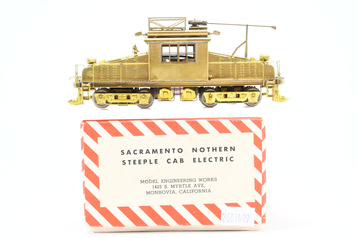 HO Brass MEW - Model Engineering Works SN - Sacramento Northern ALCO S ...