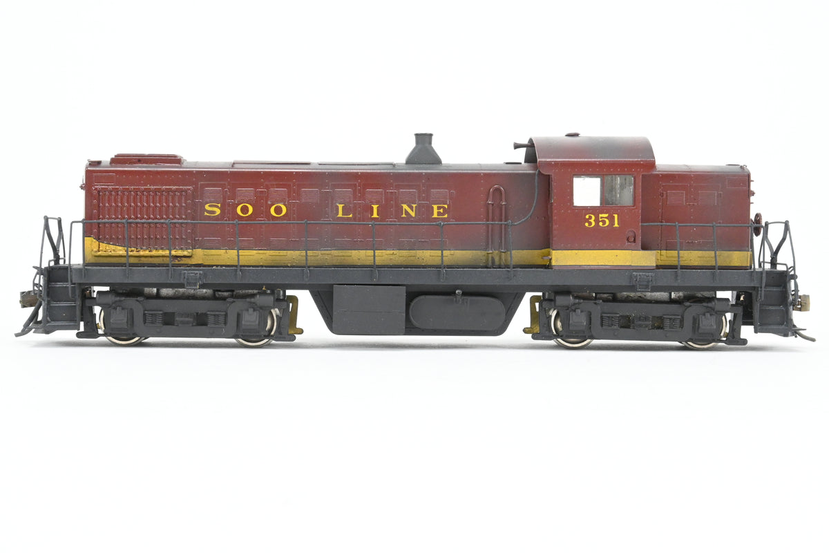 HO Brass Alco Models Soo Line ALCO RS-1 Road Switcher Custom Painted ...