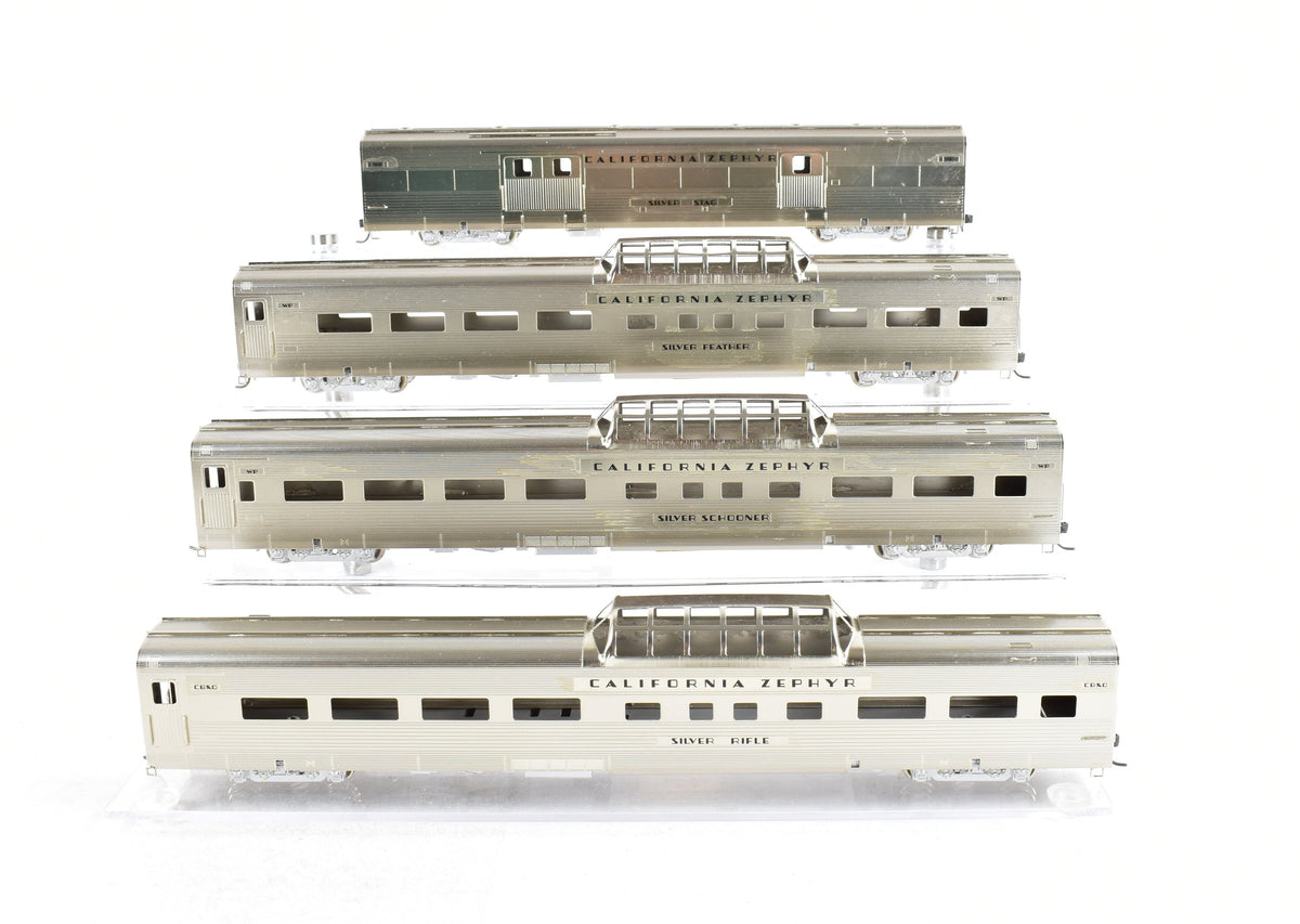 HO Brass Oriental Limited CB&Q/D&RGW/WP California Zephyr 12-Car Set ...