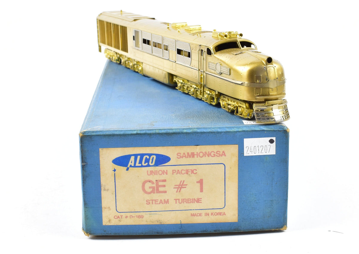 HO Brass Alco Models UP - Union Pacific GE #1 Steam Turbine 4-C-C-4 Lo ...