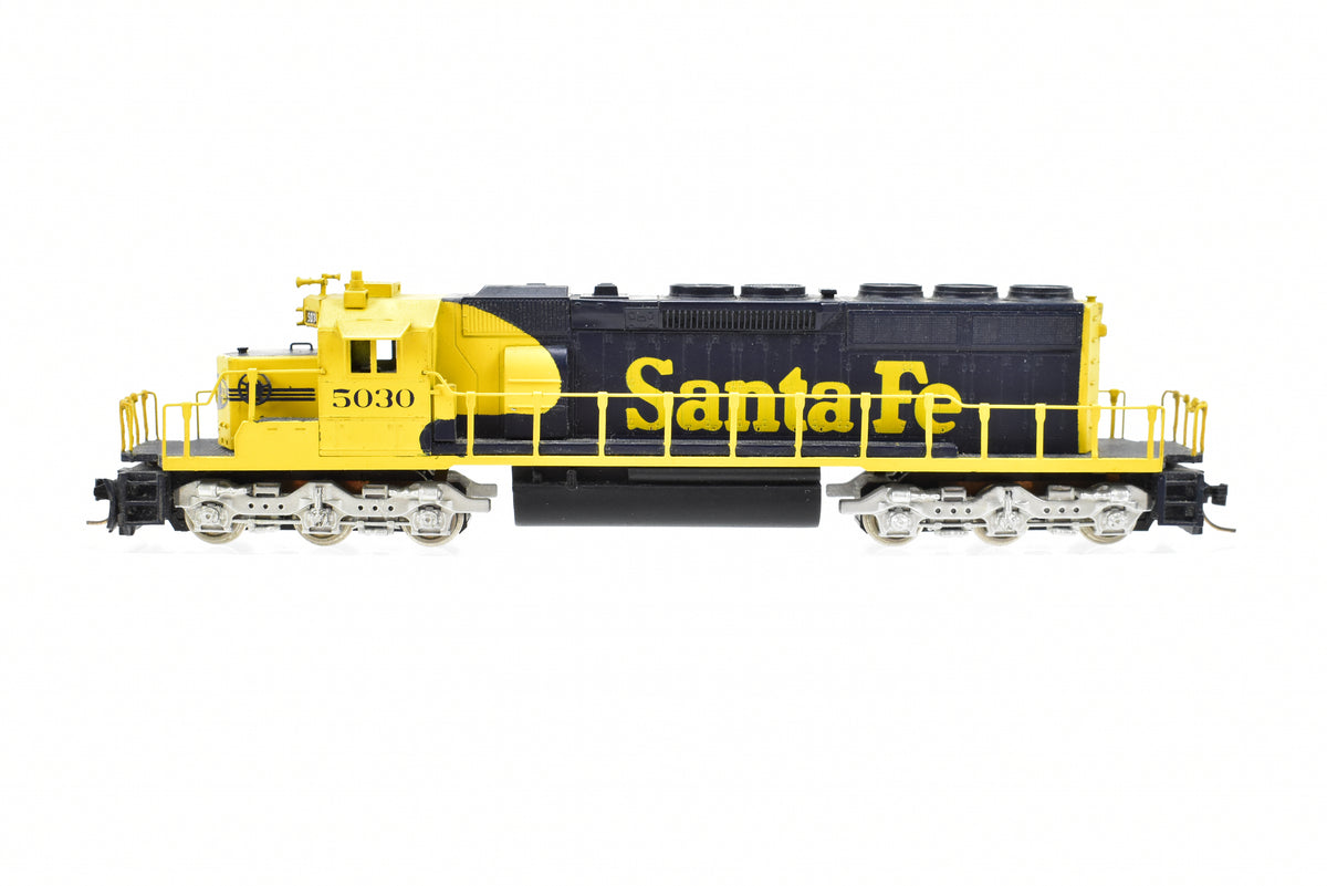 N Brass Key Imports AT&SF - Santa Fe EMD SD40-2 Medium Nose No. 5030 F ...