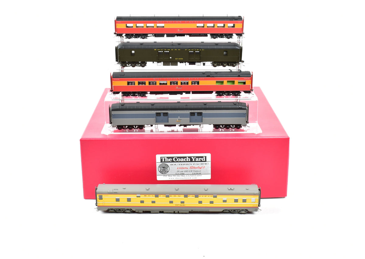 HO NEW Brass TCY - The Coach Yard SP - Southern Pacific "Starlight" 10 ...