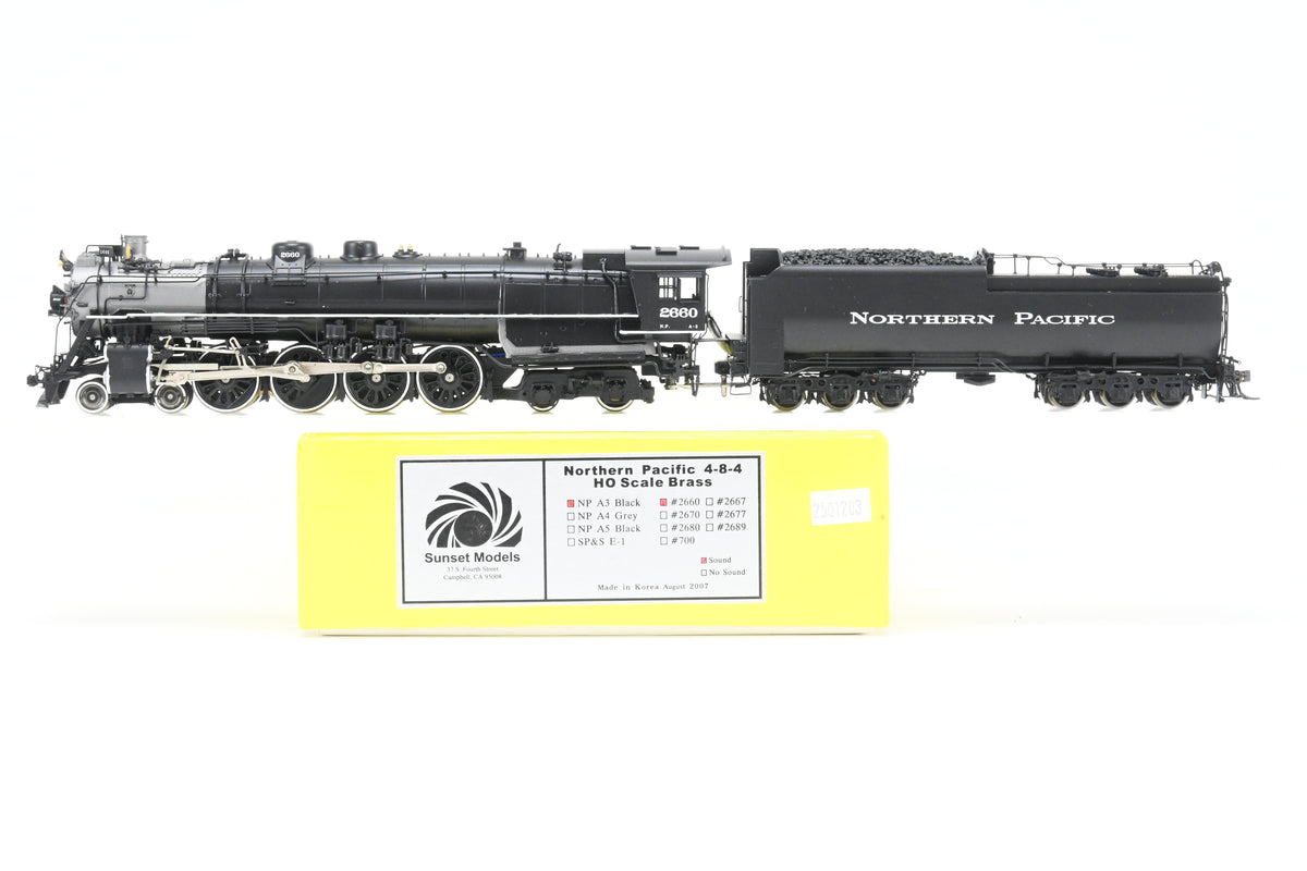 HO Brass Sunset Models CON SP&S - Spokane Portland & Seattle E-1 4-8-4 ...