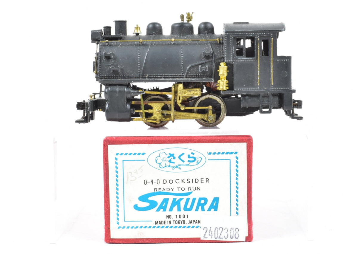 HO Brass PFM - Sakura B&O - Baltimore & Ohio C-16 0-4-0T Docksider Die ...