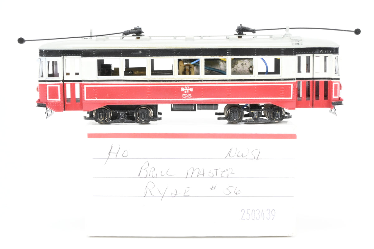 HO Brass NWSL - Northwest Short Line Various Roads 1930 Brill Master U ...