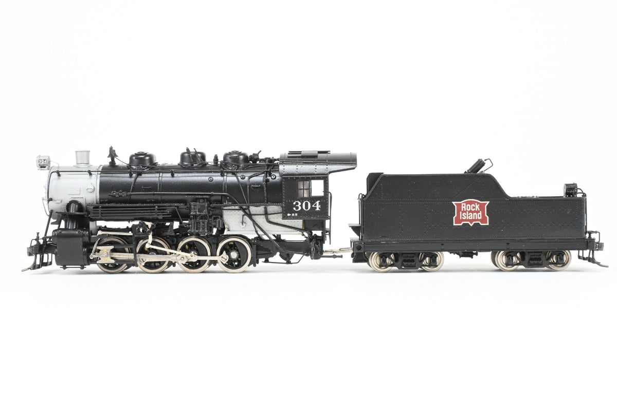 HO Brass Alco Models CRI&P - Rock Island USRA 0-8-0 Switcher Custom Pa ...