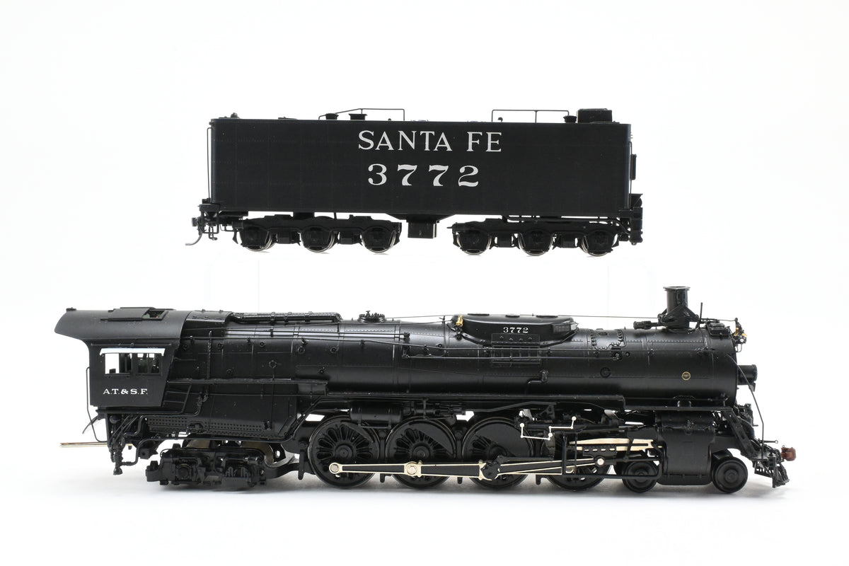 HO Brass Hallmark Models ATSF - Santa Fe 3765 Class 4-8-4 Modernized F ...