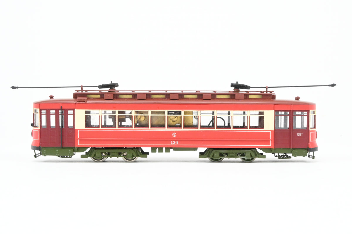 HO Brass Fairfield Models 343 CSL - Chicago Surface Lines Pullman Car ...