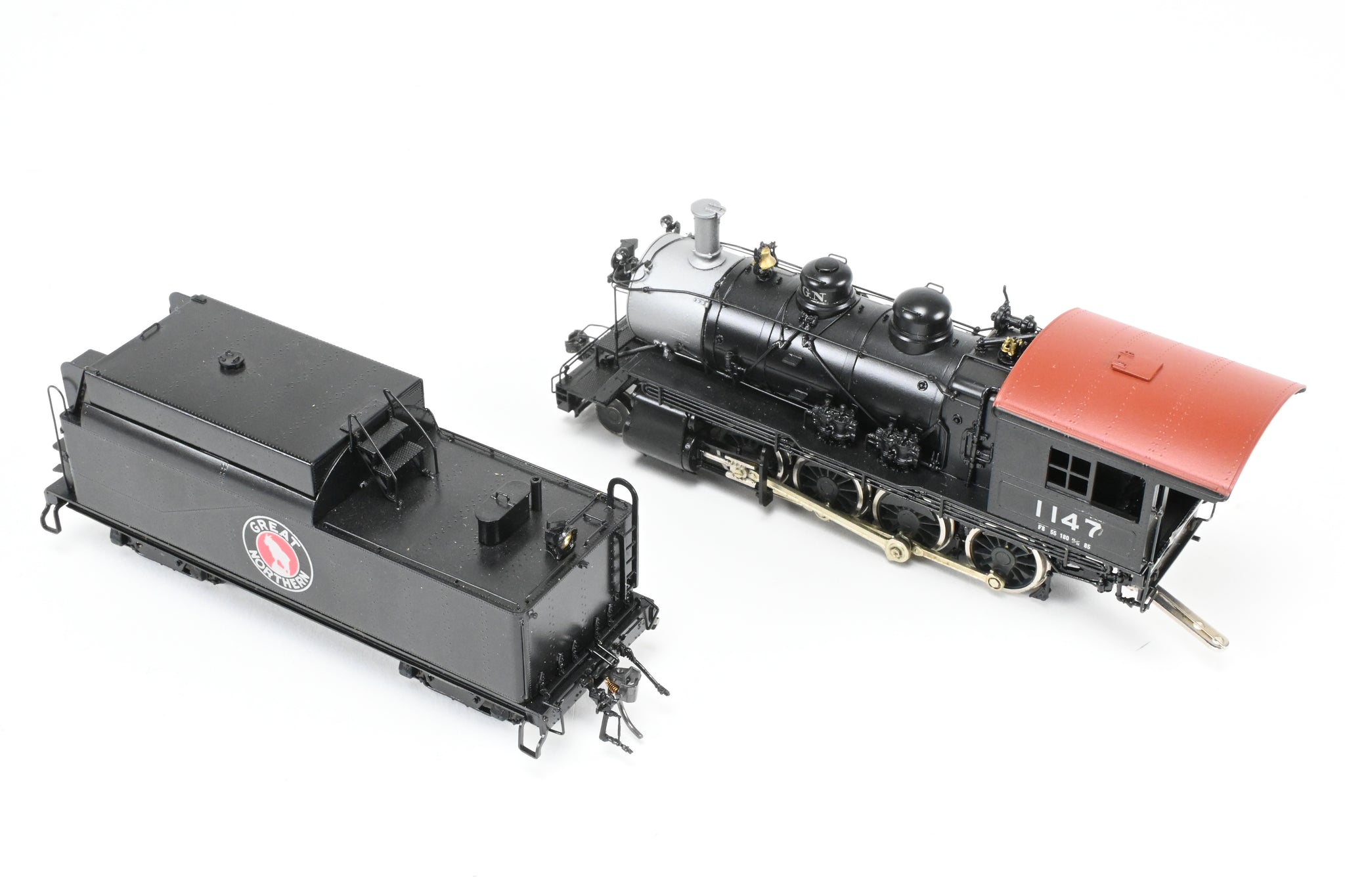 HO Brass CON Key Imports GN - Great Northern 2-8-0 Class F-8 #1147 FP ...