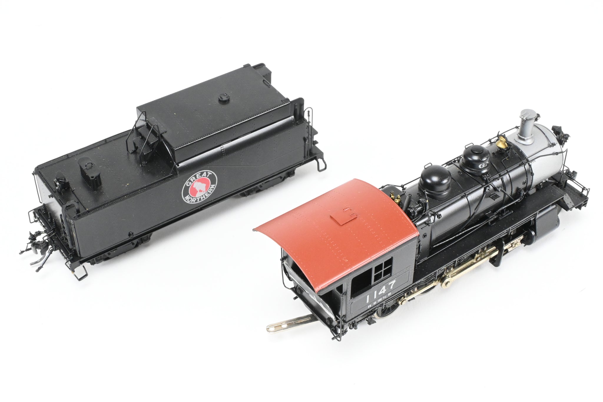 HO Brass CON Key Imports GN - Great Northern 2-8-0 Class F-8 #1147 FP ...