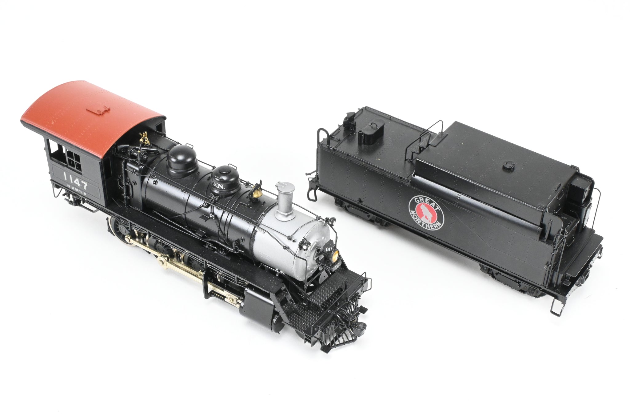 HO Brass CON Key Imports GN - Great Northern 2-8-0 Class F-8 #1147 FP ...