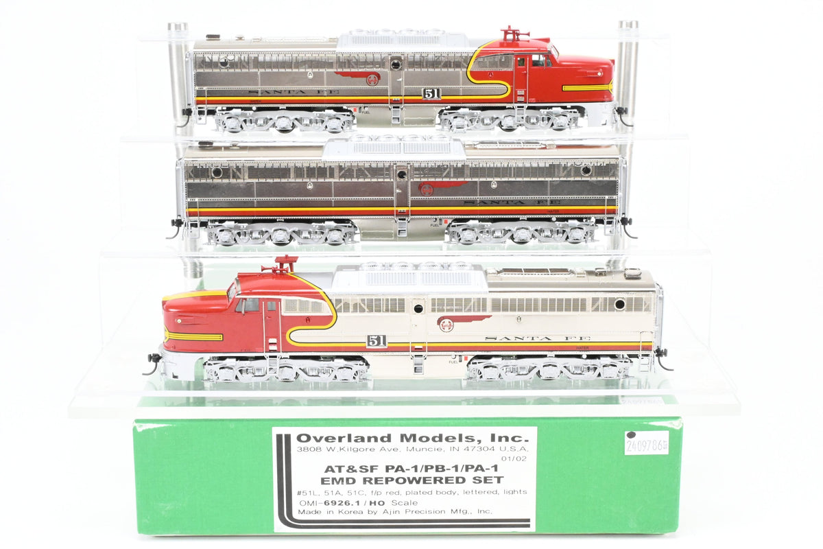 HO Brass CON OMI - Overland Models Inc. AT&SF - Santa Fe ALCO PA-1/PB ...