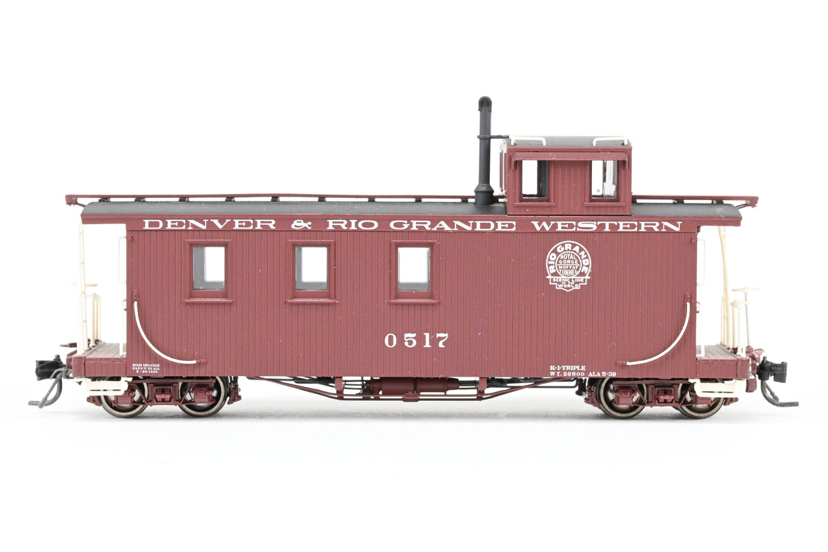 HOn3 Blackstone Models D&RGW - Denver & Rio Grande Western Long Caboos ...