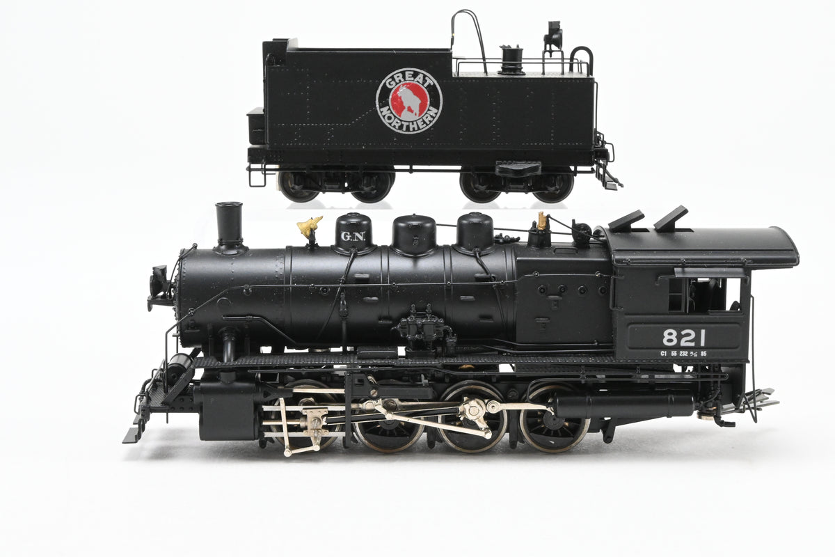 HO Brass CON PFM -Tenshodo GN - Great Northern C-1 0-8-0 Switcher Fact ...
