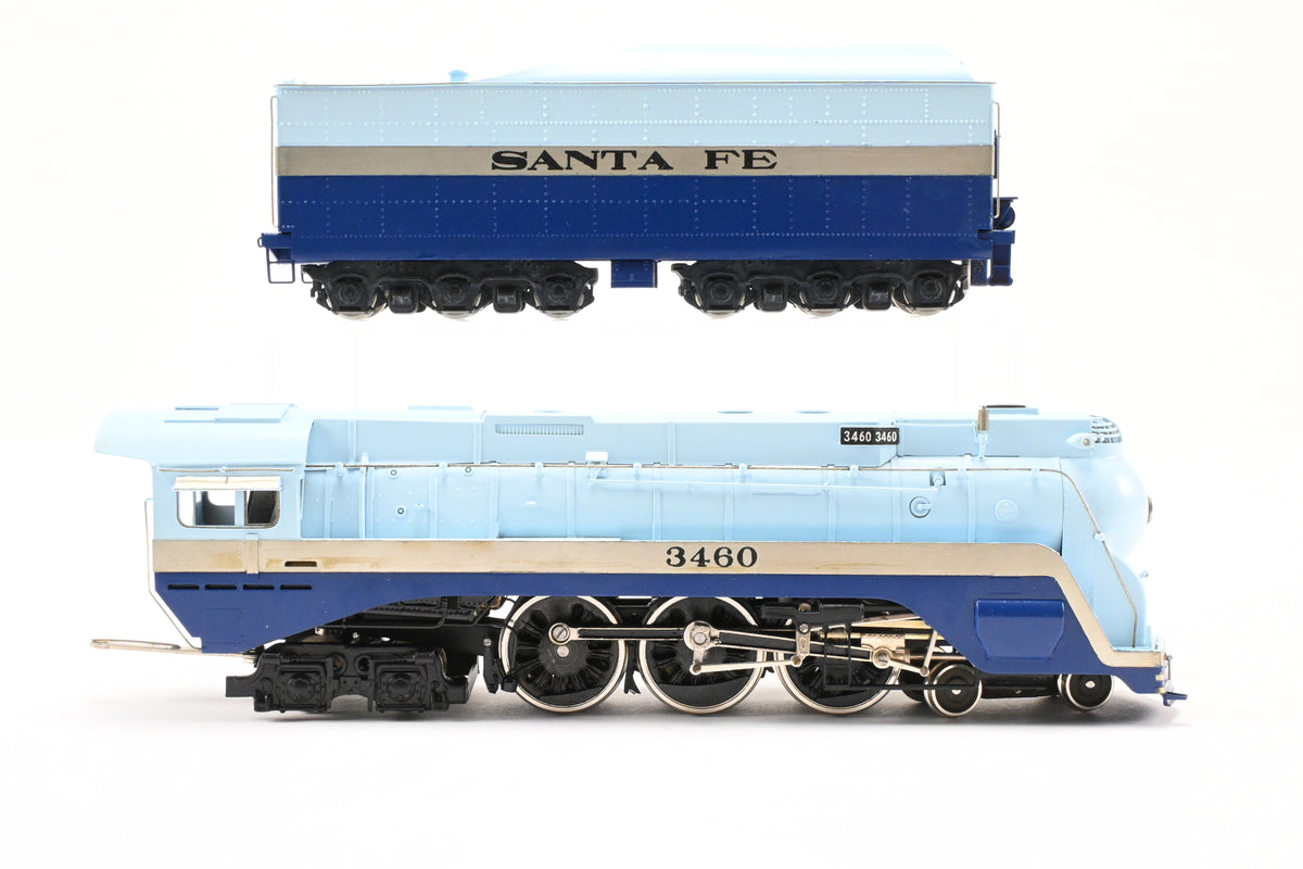 HO Brass PFM - Tenshodo ATSF - Santa Fe 4-6-4 No. 3460 "The Blue Goose ...