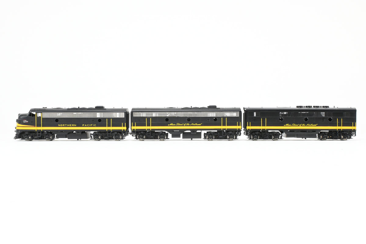 HO Brass Oriental Limited NP - Northern Pacific EMD F9A/F9B/F3B Set FP ...