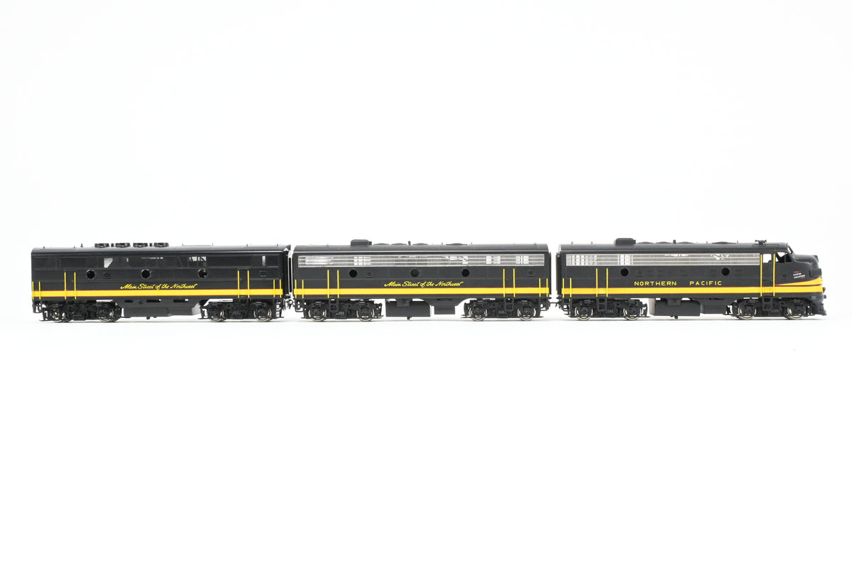 HO Brass Oriental Limited NP - Northern Pacific EMD F9A/F9B/F3B Set FP ...