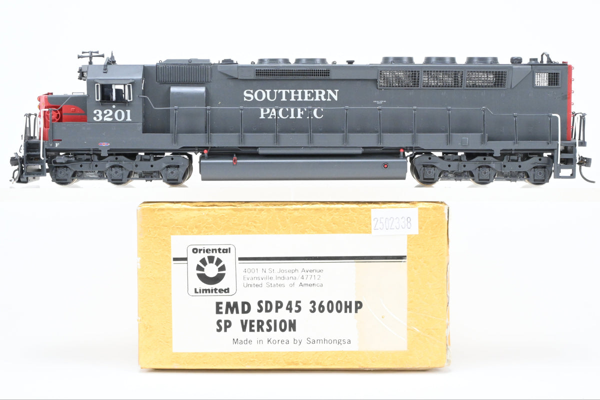 HO Brass Oriental Limited SP - Southern Pacific EMD SDP45 3600 HP SP V ...