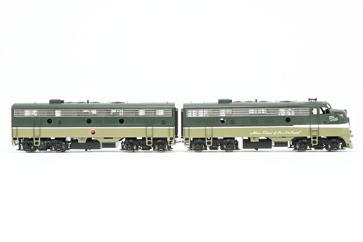 HO Brass Oriental Limited NP - Northern Pacific EMD F9A/F9B Set 1750 H ...