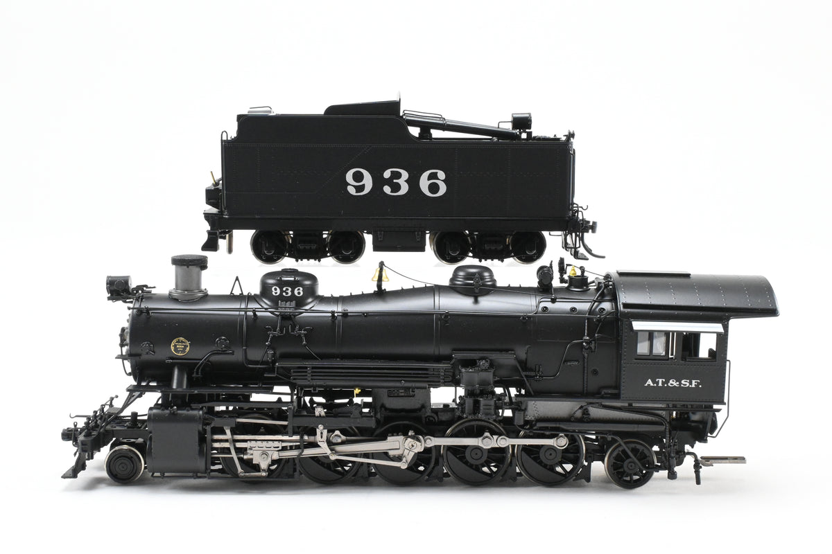 HO Brass DVP - Division Point ATSF - Santa Fe 2-10-2 FP #936 with 8500 – ReSourced Rails