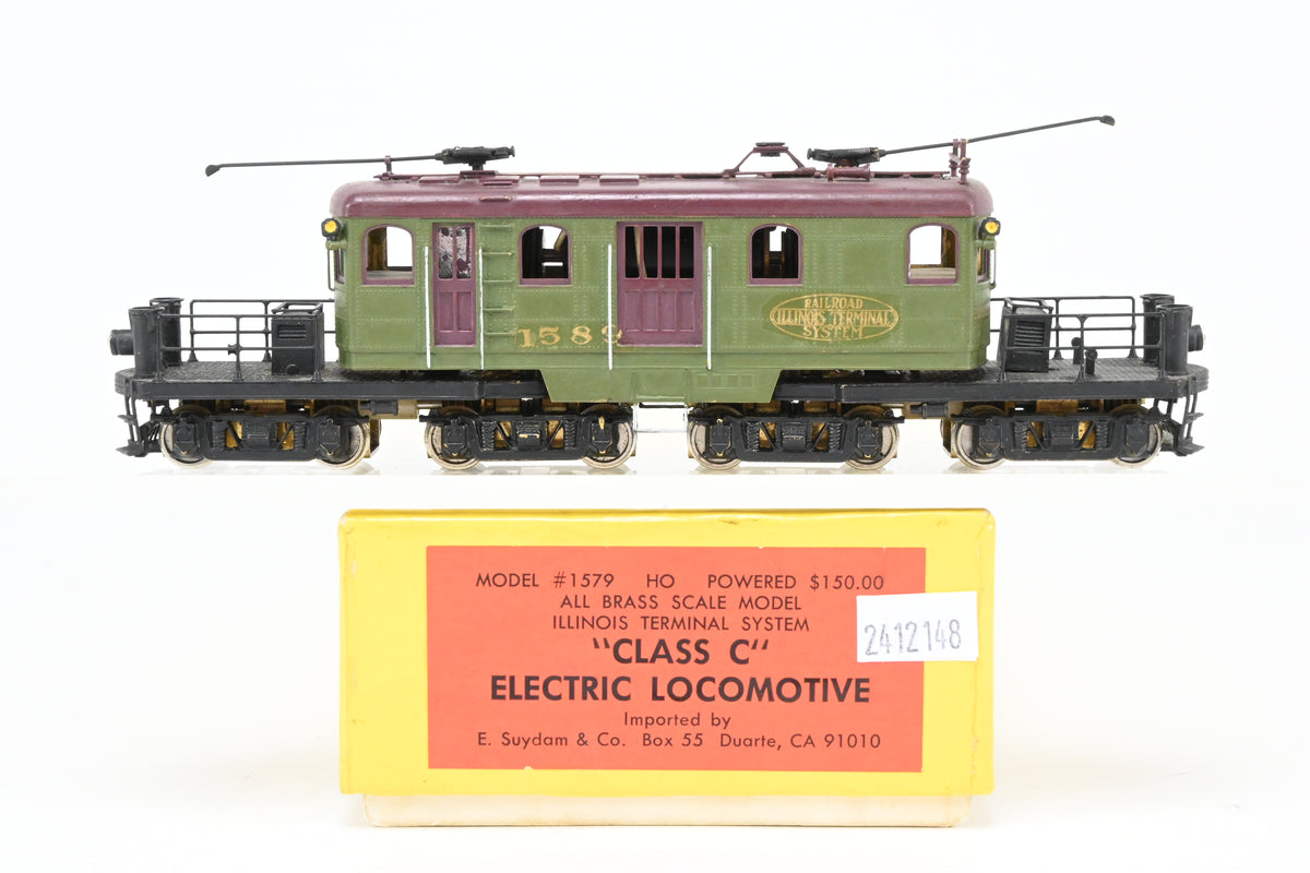 HO Brass Suydam IT - Illinois Terminal Class C Electric Freight Locomo ...