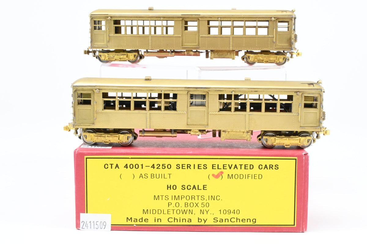 HO Brass MTS Imports CTA - Chicago Transit Authority 4001 - 4250 Serie ...