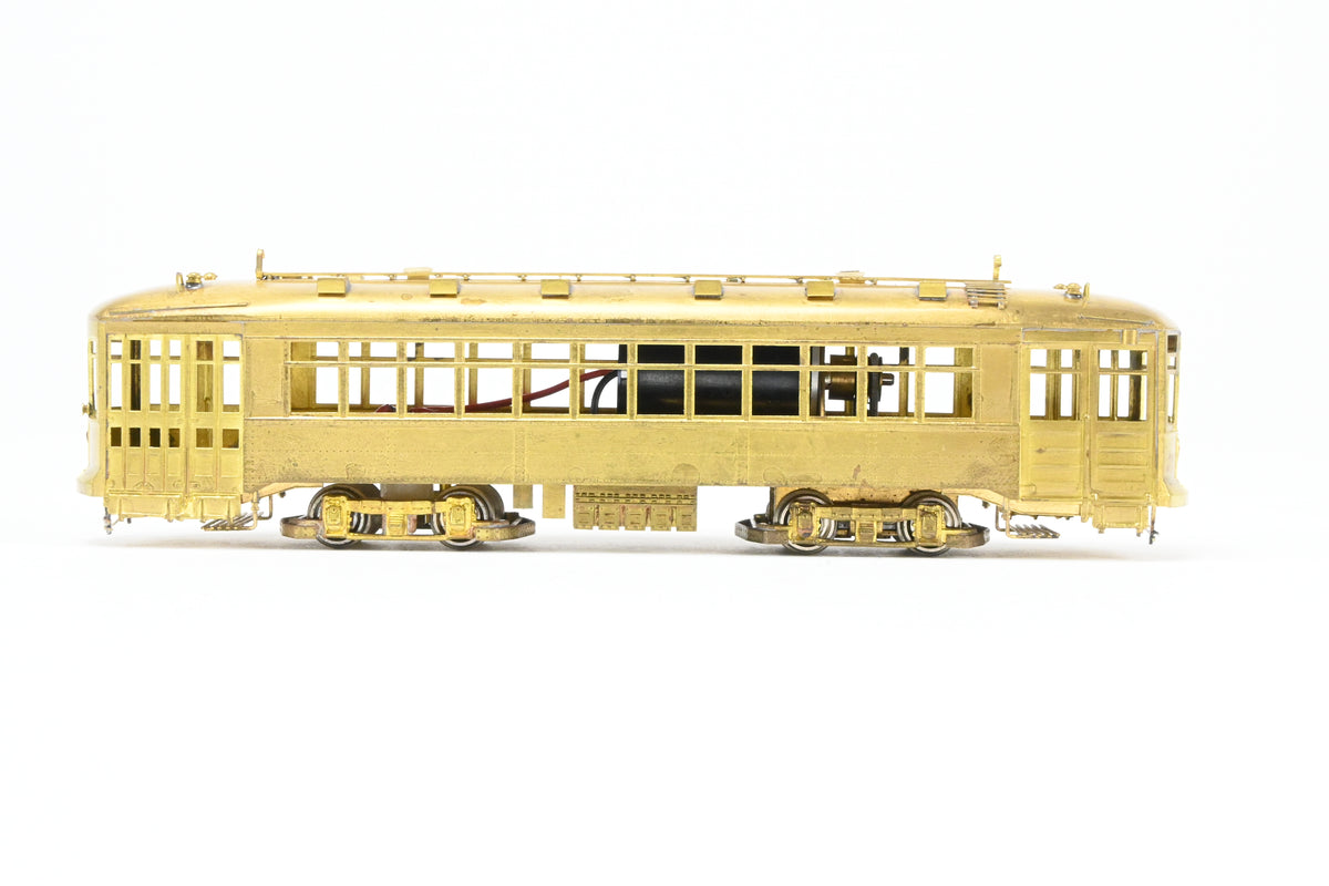 HO Brass Fairfield Models 345-2 CSL - Chicago Surface Lines Two Man Ci ...