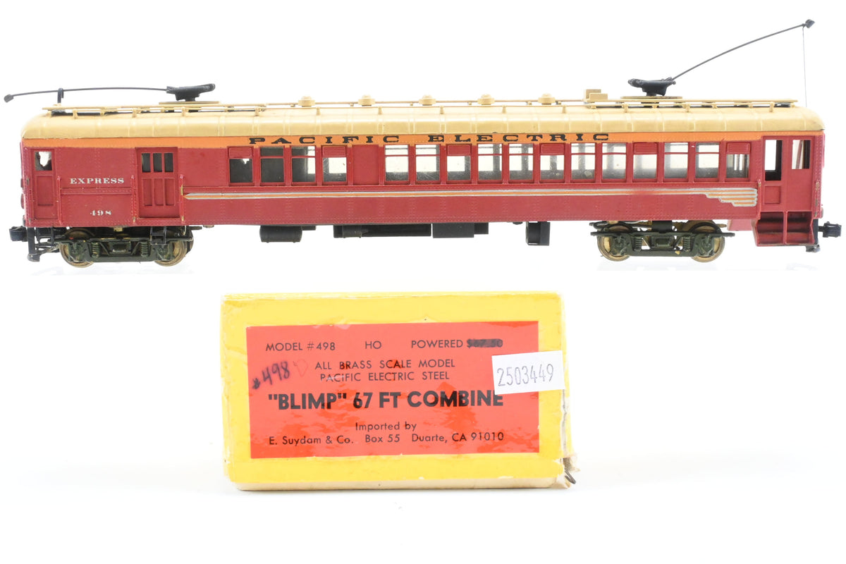 HO Brass Suydam PE - Pacific Electric Blimp 76' Combine Powered Custom ...