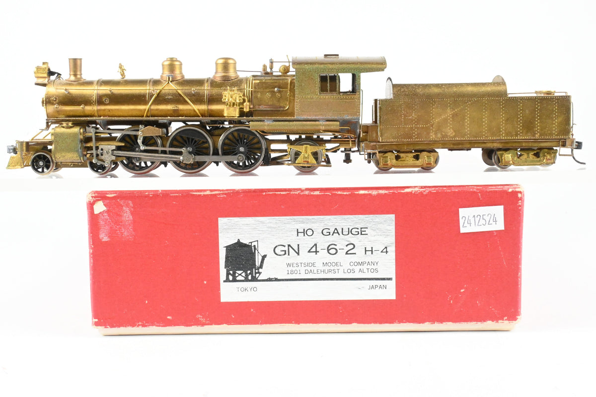 HO Brass Westside Model Co. GN - Great Northern H-4 Class 4-6-2 Pacifi ...