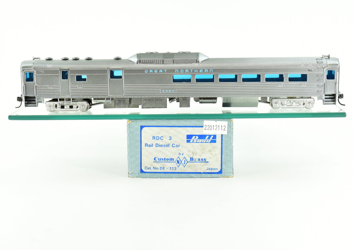 HO Brass NJ Custom Brass GN - Great Northern RDC-3 Custom Finished ...