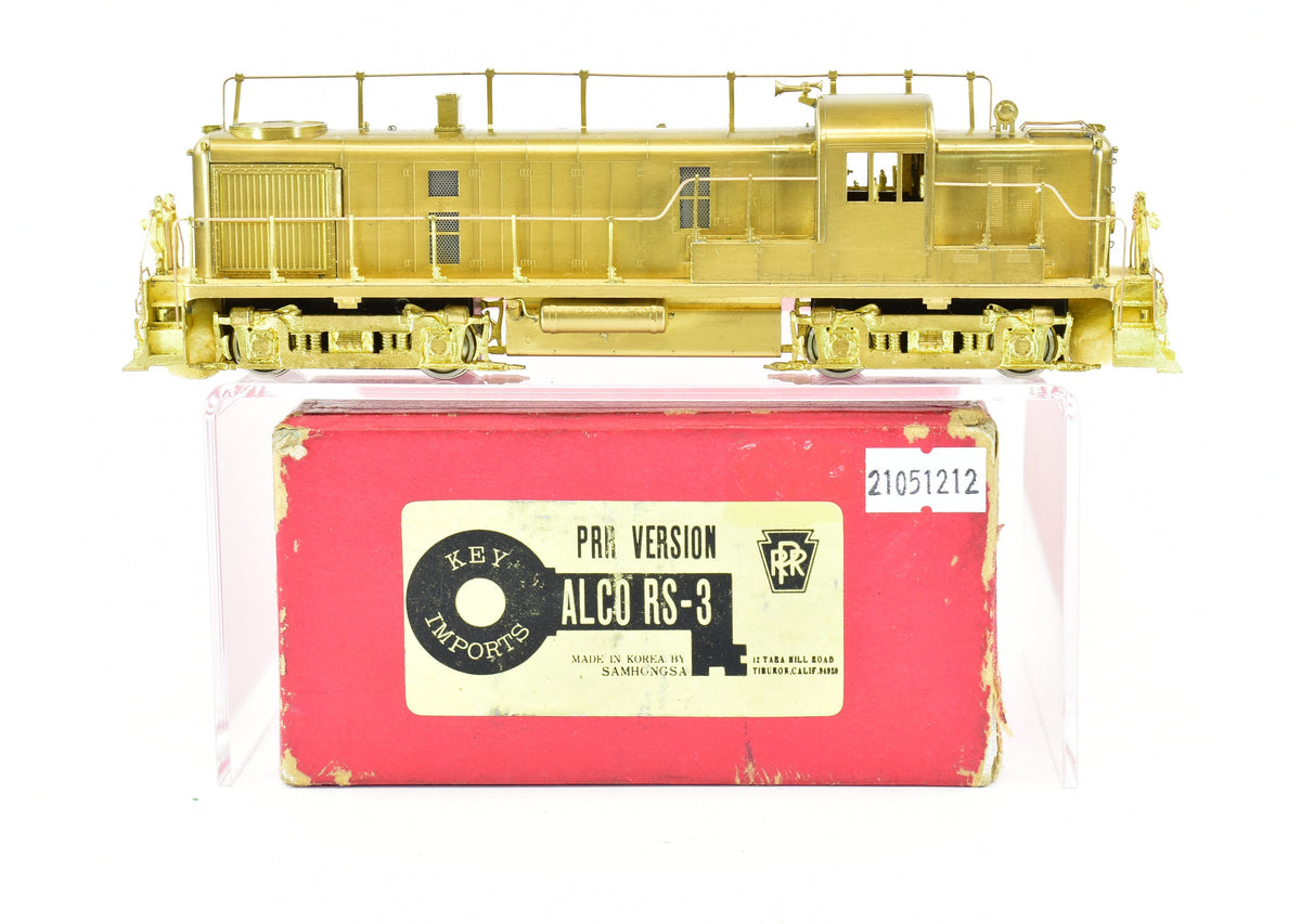 HO Brass Key Imports PRR - Pennsylvania Railroad ALCO RS-3 – ReSourced ...