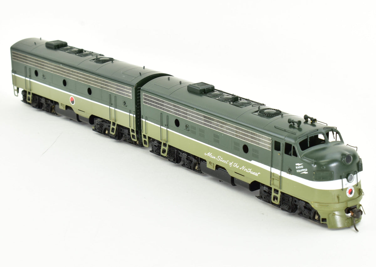HO Brass Oriental Limited NP - Northern Pacific EMD F9A/F9B Set 1750 H ...
